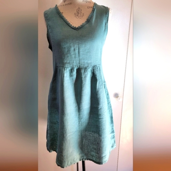 Dresses | Italian Linen Dress | Poshmark